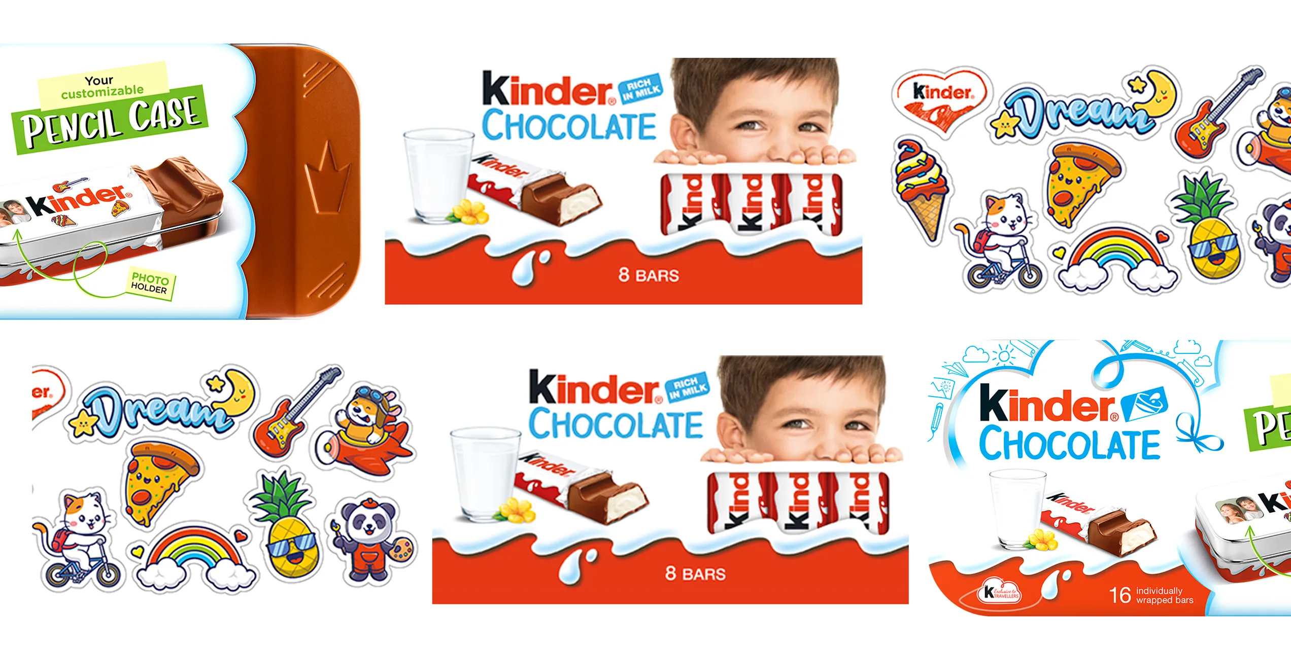 Kinder Chocolate Pencil Case - Spider | Communication Agency