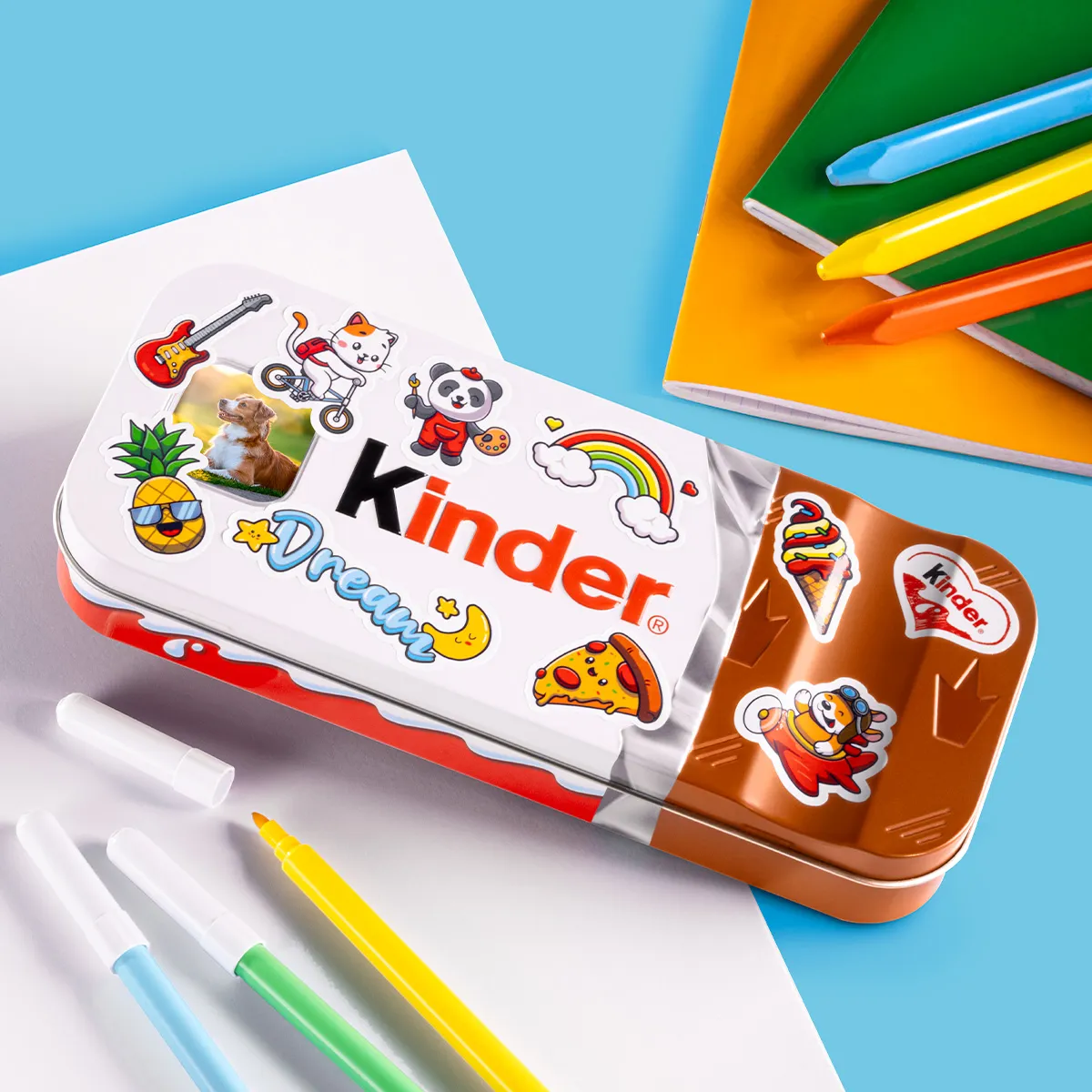 Kinder Chocolate Pencil Case - Spider | Communication Agency